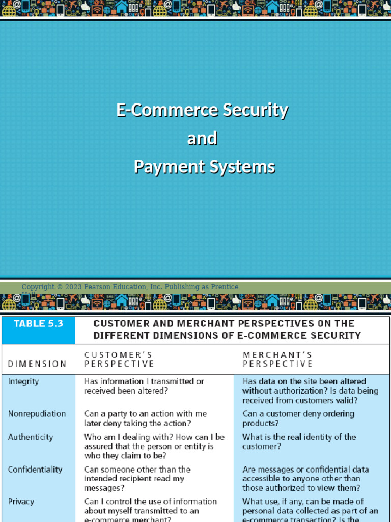 Lecture05 E-commerce Payment Systems | PDF | Payments | Credit Card