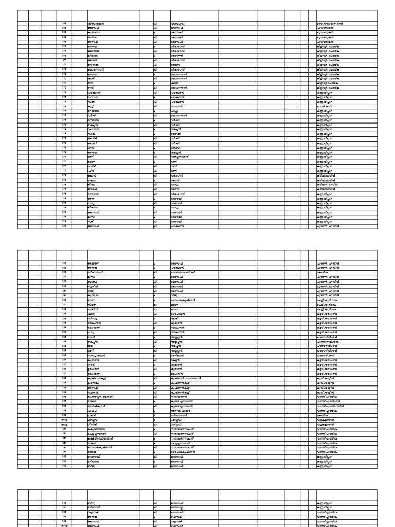 Data Table of Personal Records | PDF