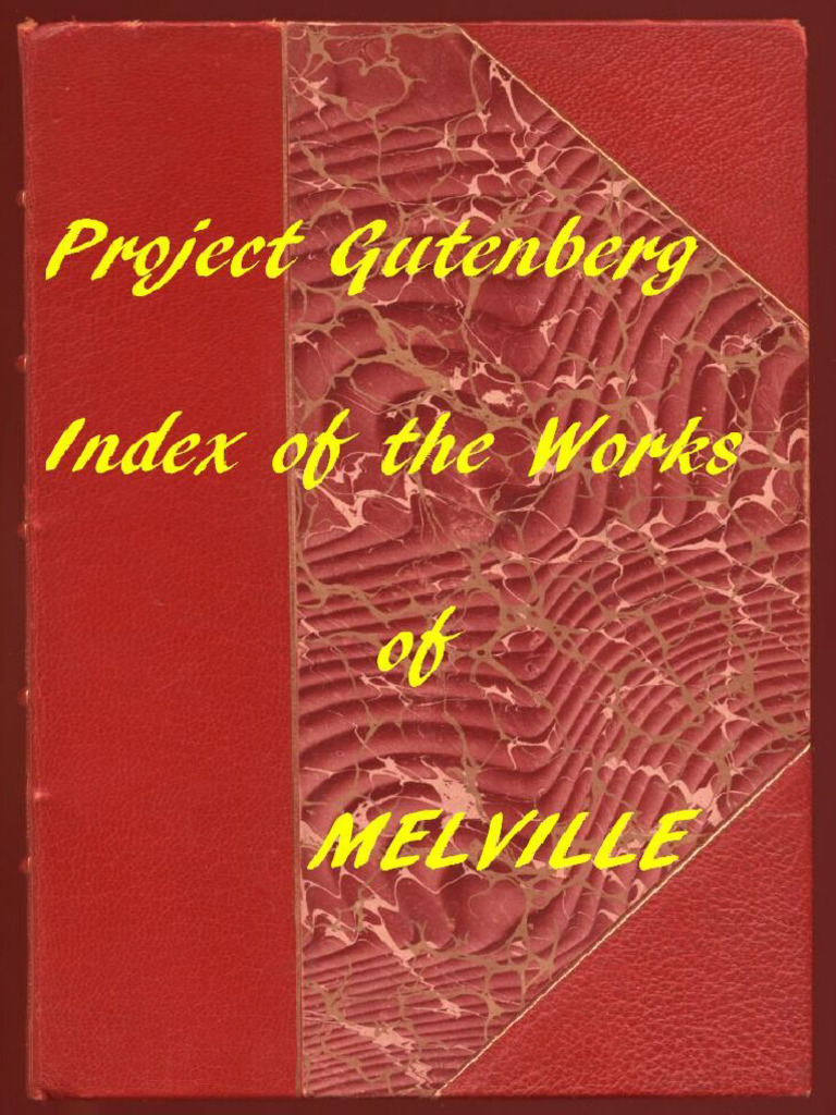 Index of the Project Gutenberg Works | PDF | Moby Dick | Herman Melville