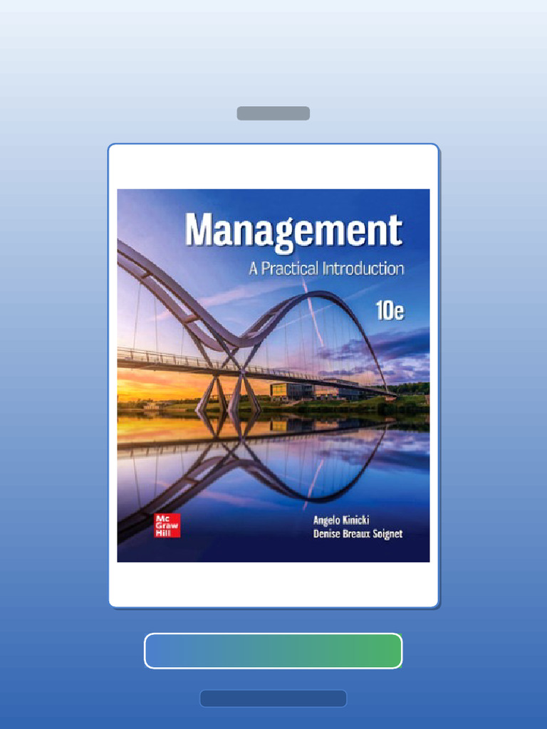 Test Bank for Management Practical Introduction 10th Edition Kinicki ...