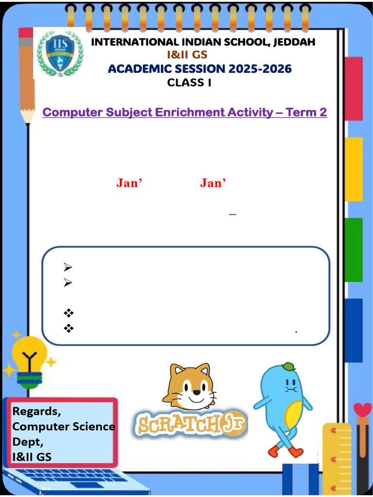 Class I Computer SEA Term-2 | PDF
