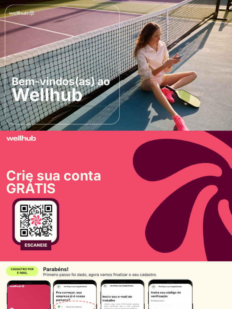 Cadastro e Benefícios do Wellhub | PDF | Aplicativo para celular ...