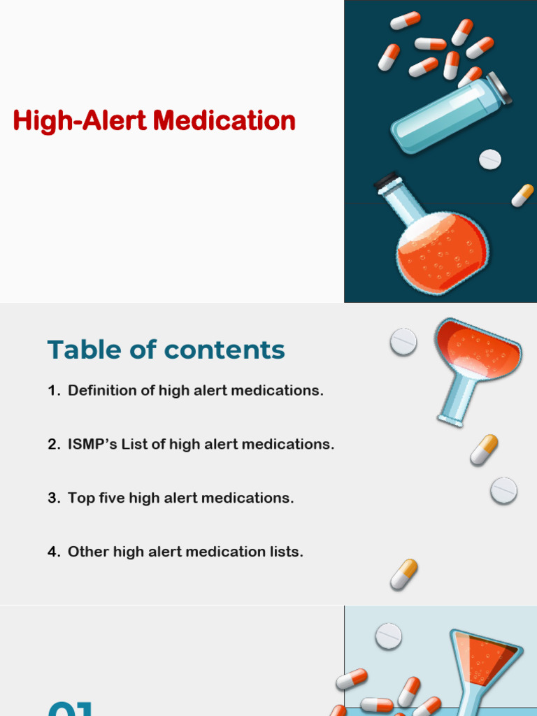 Understanding High-Alert Medications | PDF | Anesthesia | Drugs