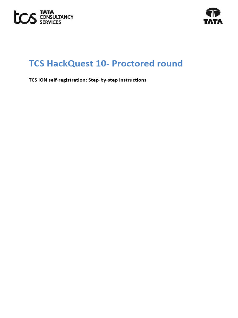 iON Self Registration - Step by step instructions v1.0 | PDF | Software ...
