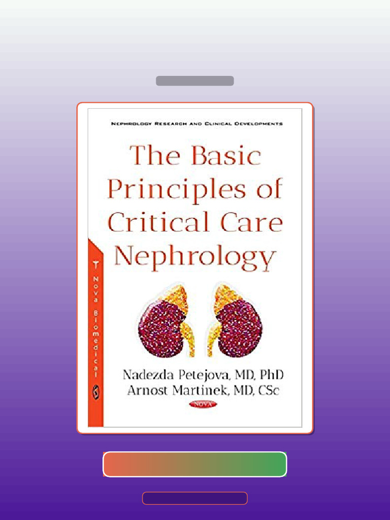 Test Bank for the Basic Principles of Critical Care Nephrology by ...
