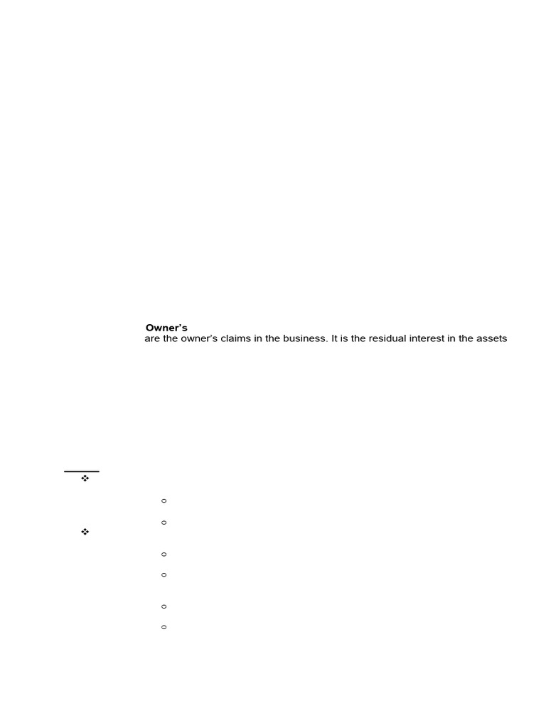 Major Accounting Account Types Explained | PDF | Expense | Debits And ...