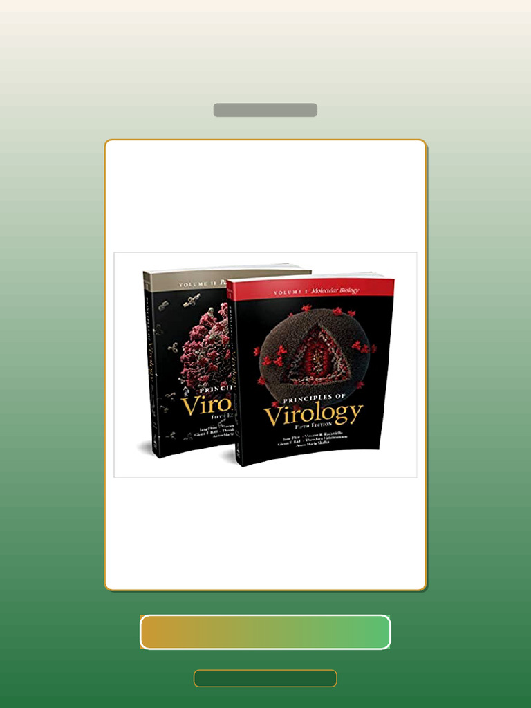 Test Bank for Principles of Virology ASM Books 5th Edition by Jane ...