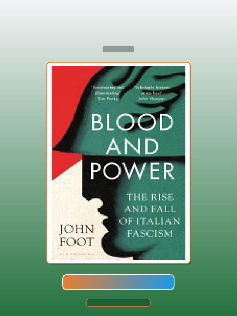 Test Bank for Blood and Power the Rise and Fall of Italian Fascism 1st ...