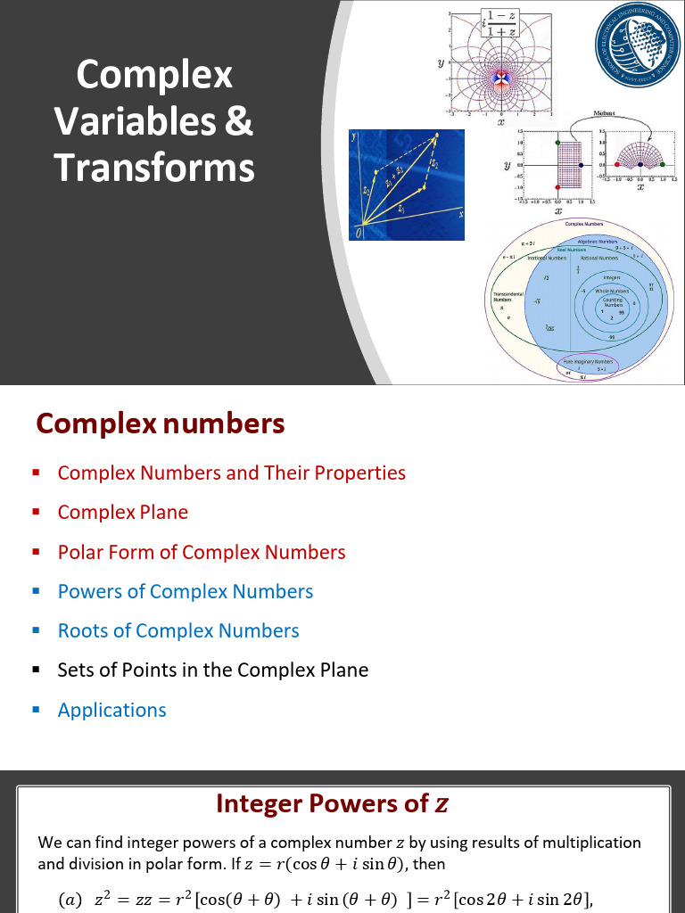 Chapter # 3 (Complex Numbers) | PDF | Quadratic Equation | Polynomial