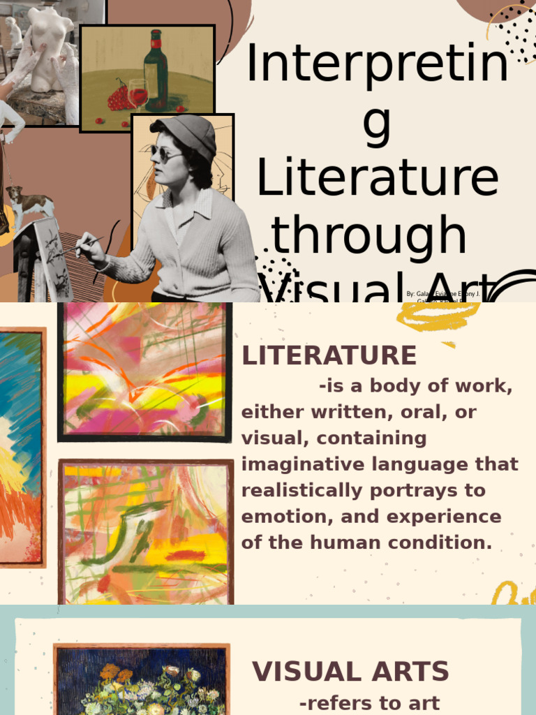 Interpreting Literature via Visual Arts | PDF