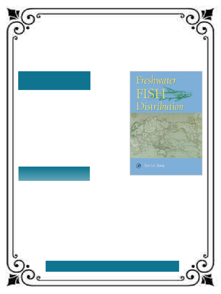 Freshwater Fish Distribution illustrated edition Tim M. Berra ebook ...