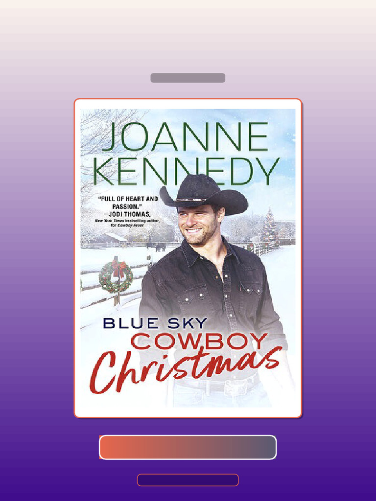 Test Bank for Blue Sky Cowboy Christmas Joanne Kennedy | PDF | Multiple ...
