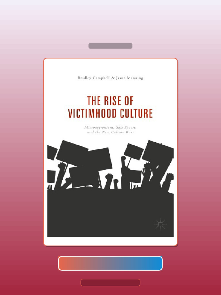 Test Bank for the Rise of Victimhood Culture Microaggressions Safe ...