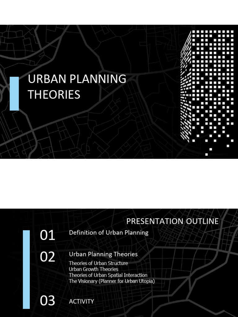 Urban Planning Theories Overview | PDF | Urban Planning | Urbanization