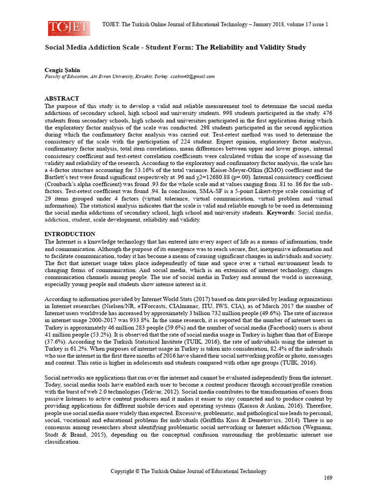 17117 | PDF | Factor Analysis | Validity (Statistics)