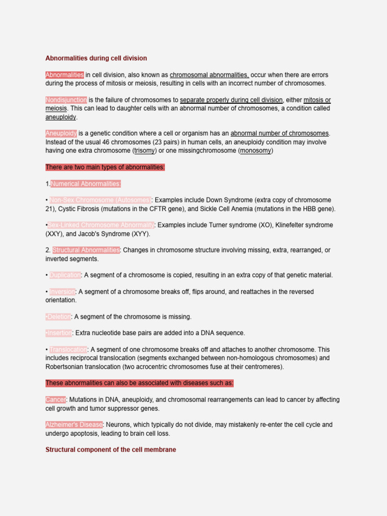 Gen Bio Reviewer | PDF | Cell Membrane | Chromosome