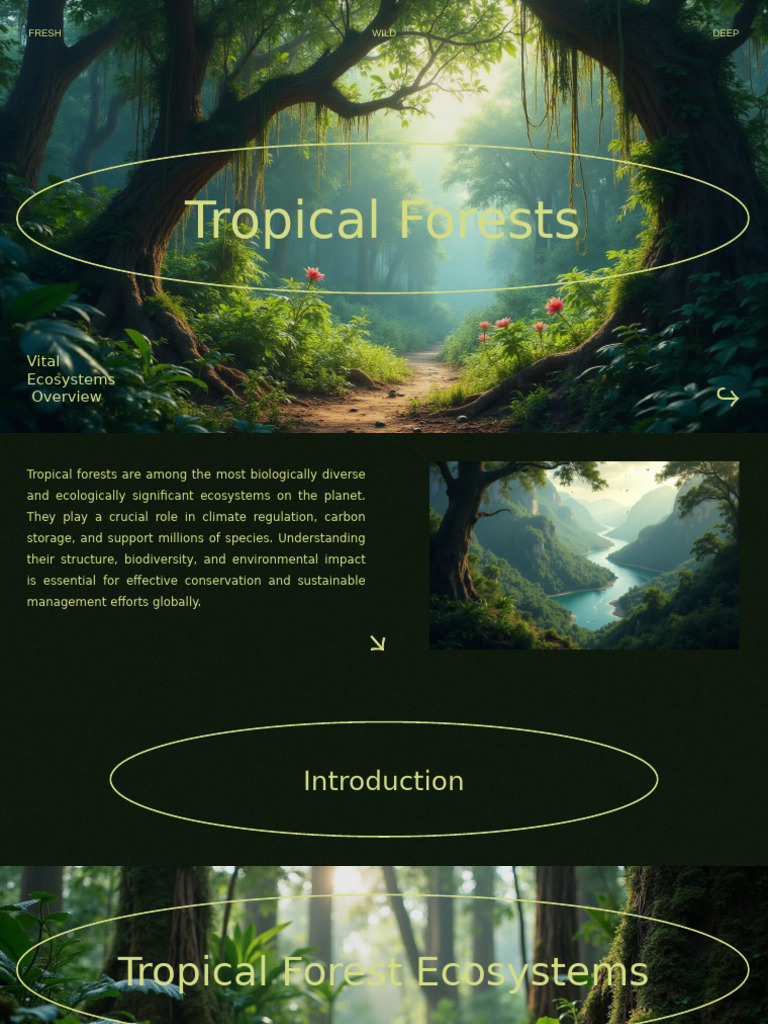 Tropical Forests | PDF | Conservation Biology | Forests