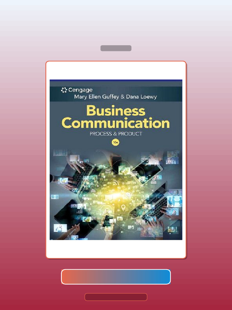 Test Bank for Business Communication Process Product 10th Edition ...