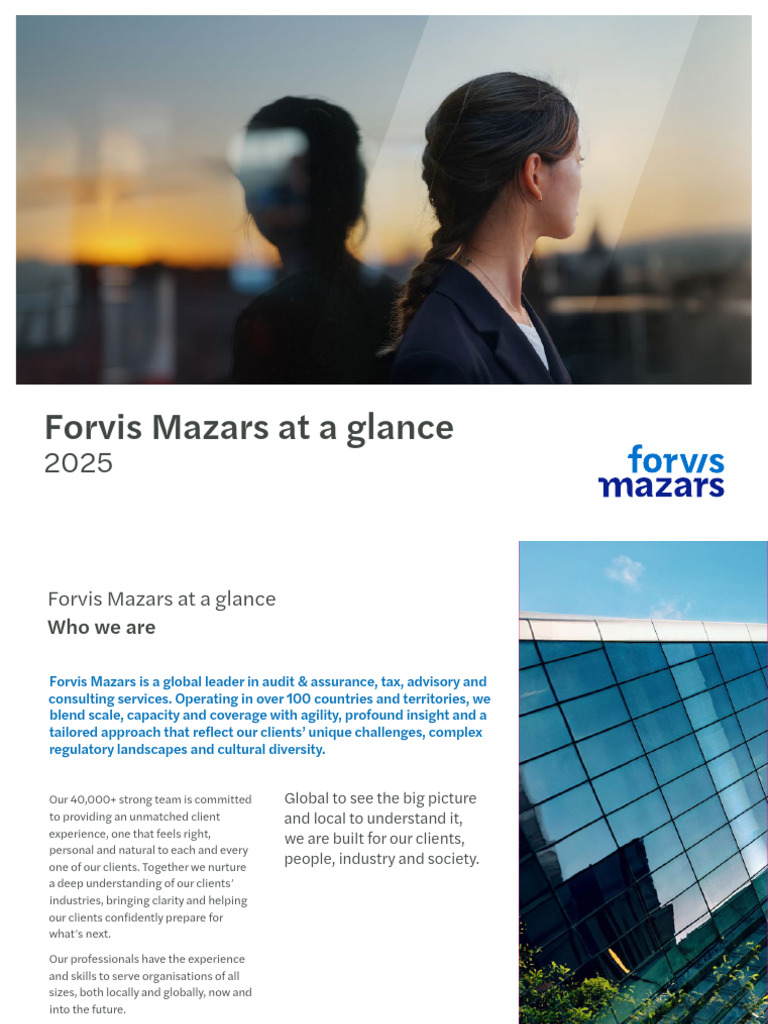 Forvis Mazars: Global Audit & Advisory Leader | PDF