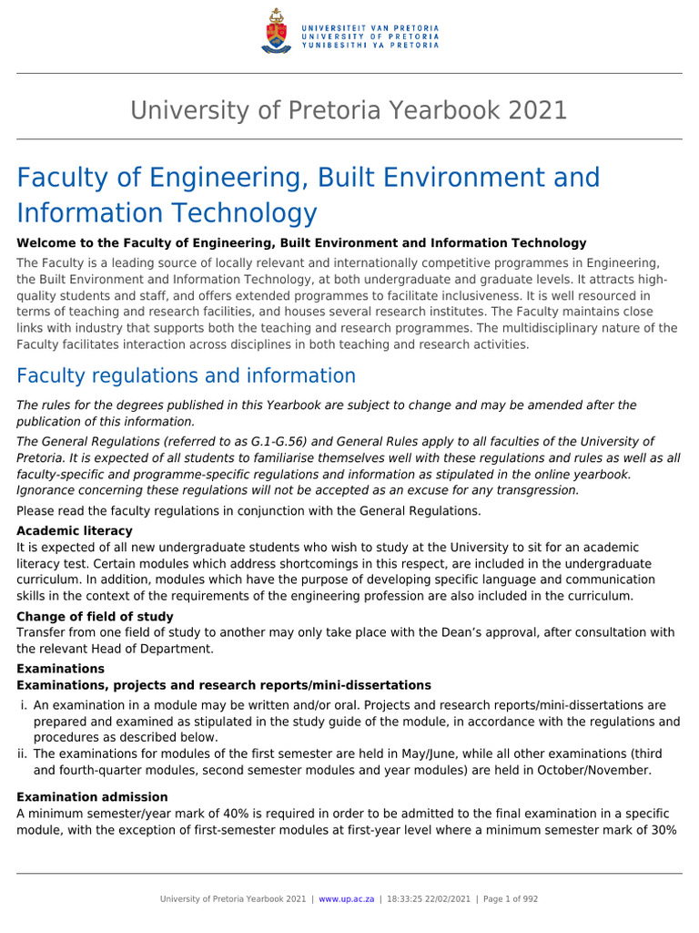 Faculty EBIT Full | PDF | Academic Degree | University And College ...