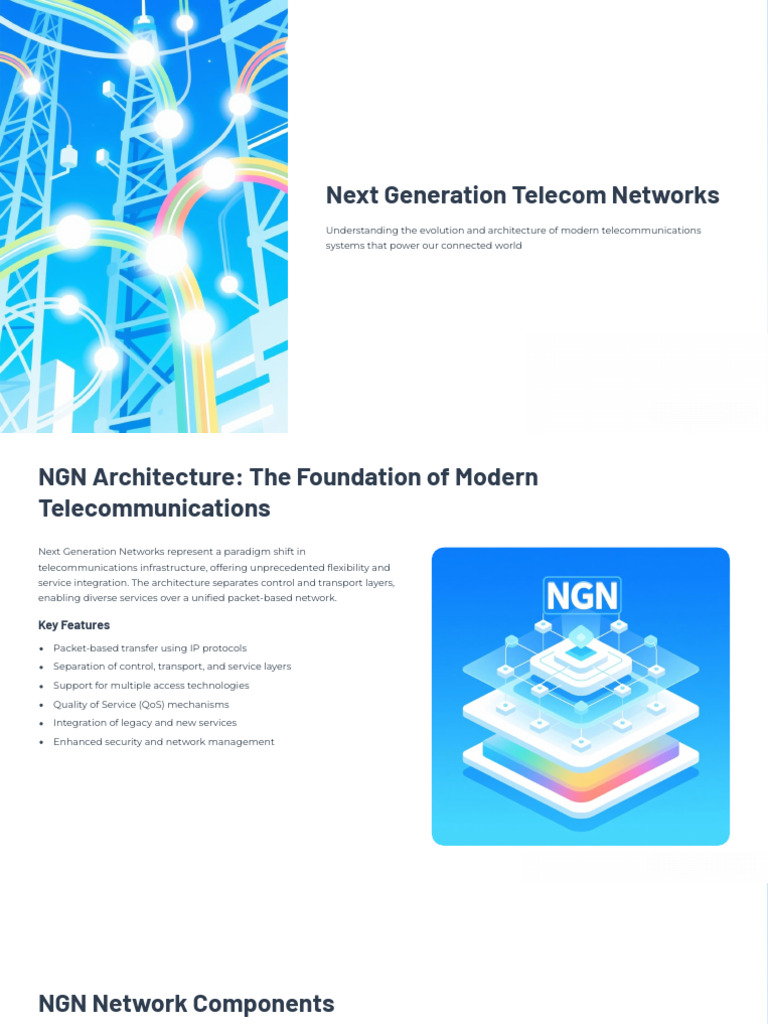 Unit 3 Network Generation Telecom Network | PDF | Computer Network ...