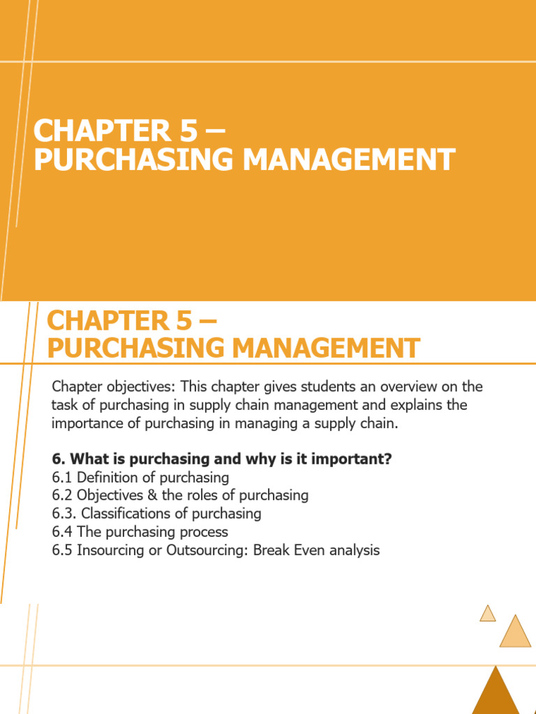 Overview of Purchasing Management | PDF | Procurement | Accounts Payable