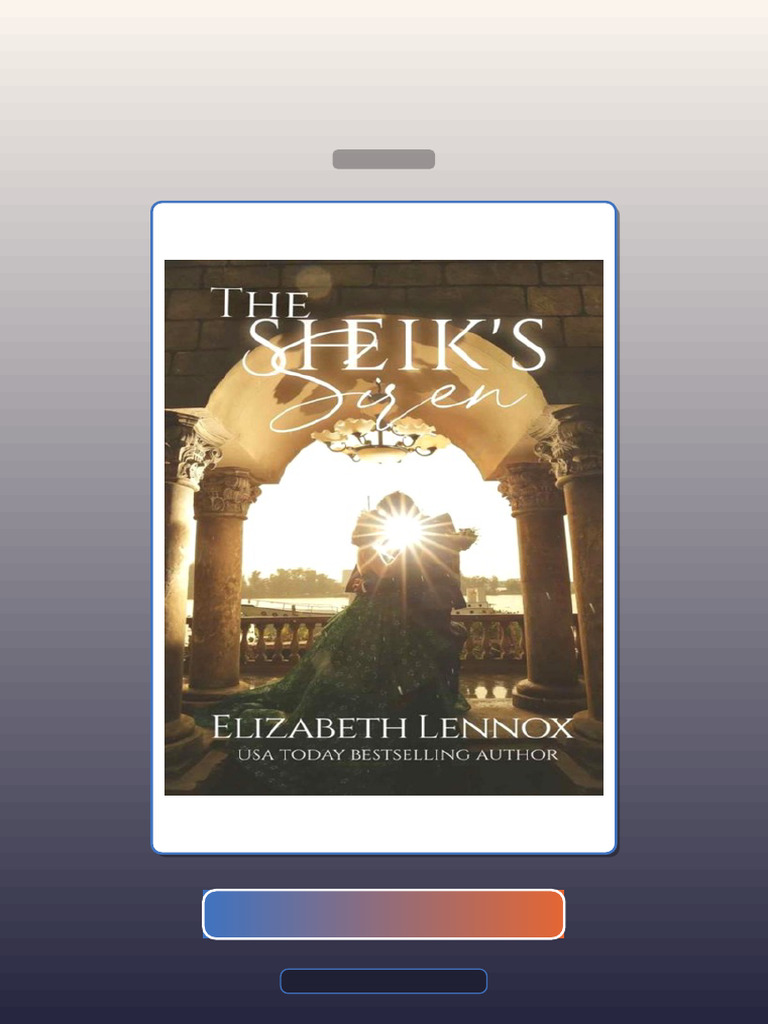 Test Bank for the Sheiks Siren the Del Taran Series Book 3 Elizabeth ...