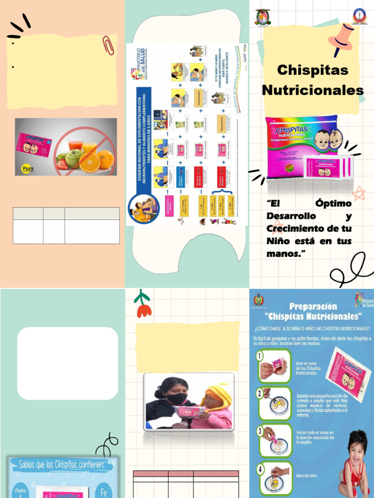 triptico-chispitas | PDF | Nutrición | Dieta y nutrición