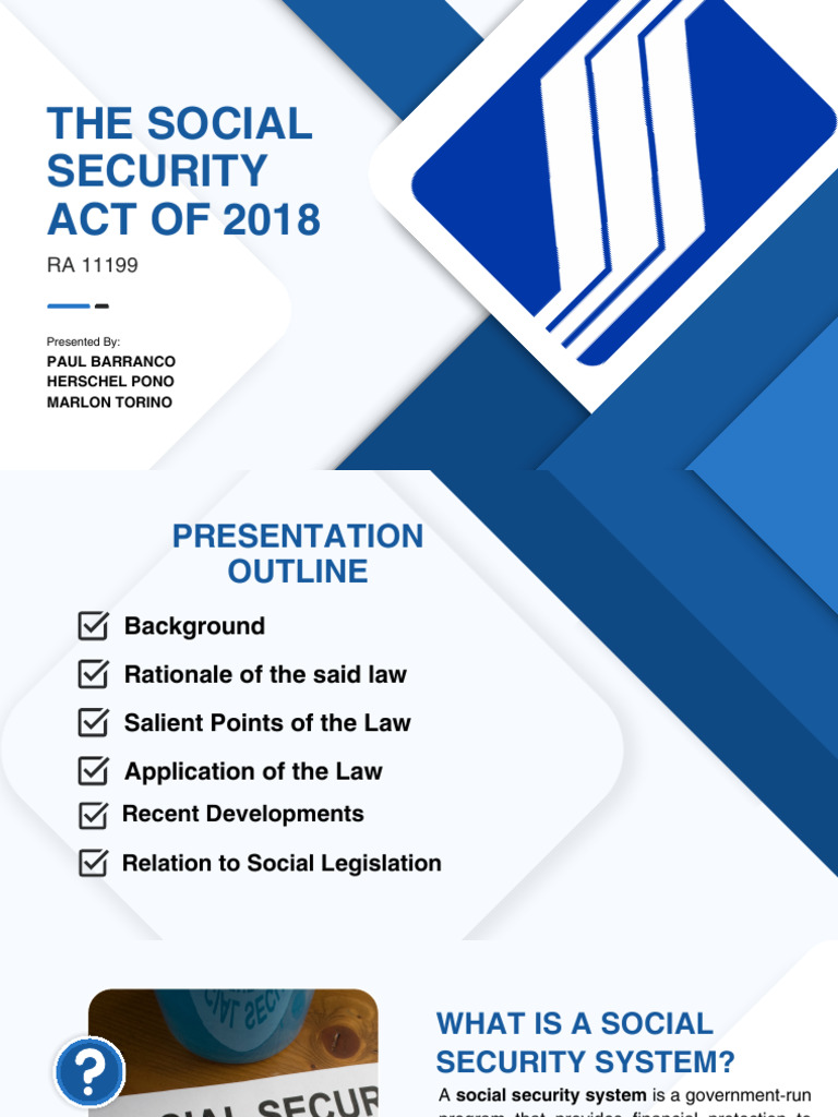 SSS Law - Labor | PDF | Unemployment Benefits | Social Security (United ...