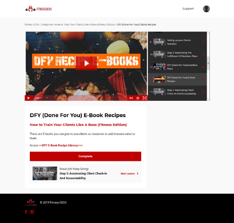 12-DFY (Done for You) E-Book Recipes | PDF