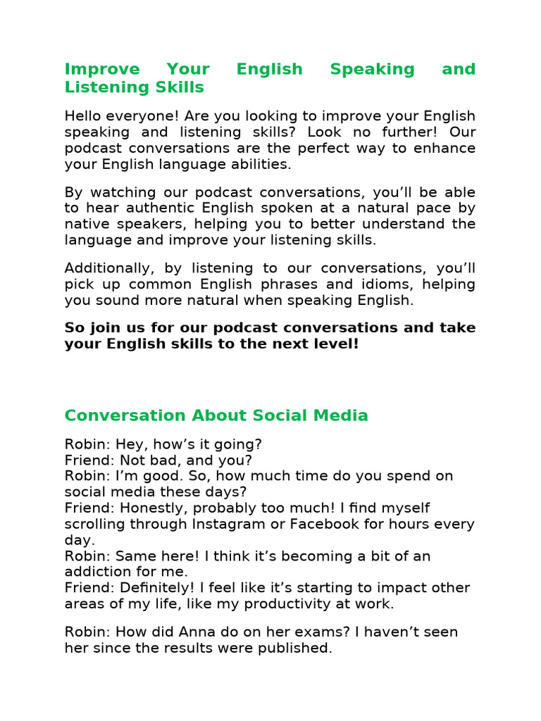 Podcast N2 | PDF