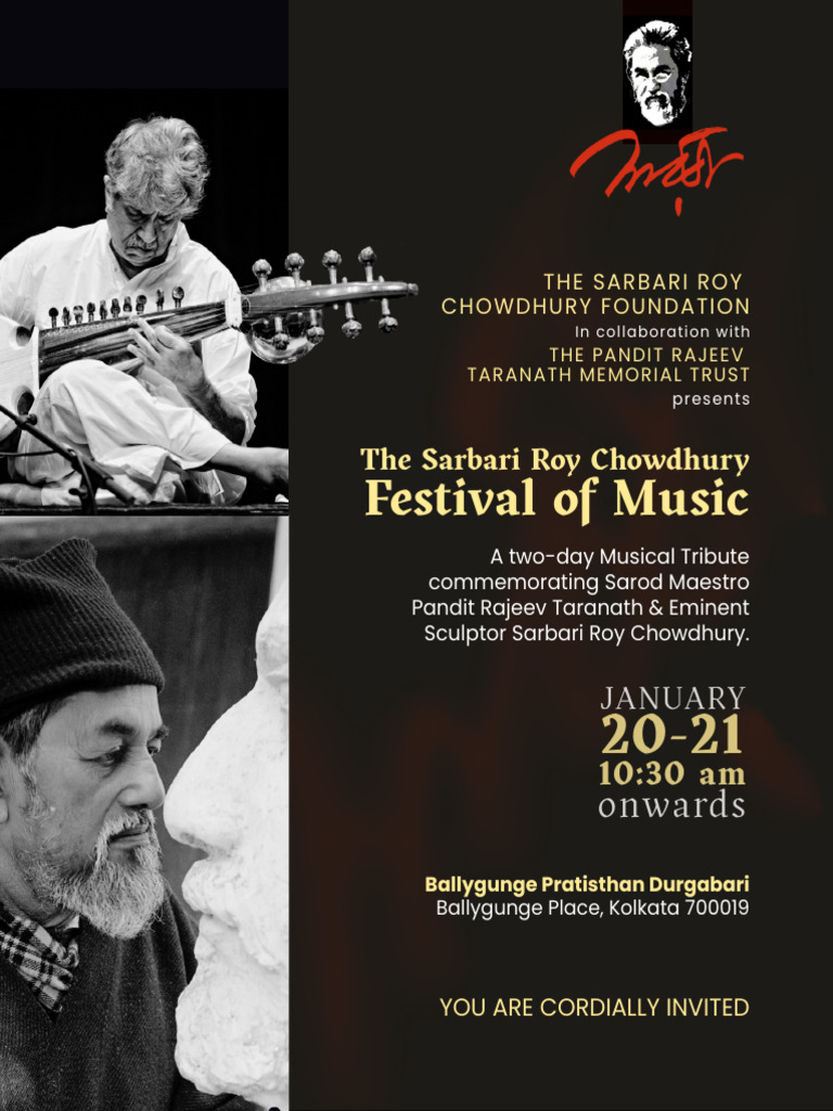Sarbari Roy Chowdhury Music Festival | PDF | Musicology | Classical And ...