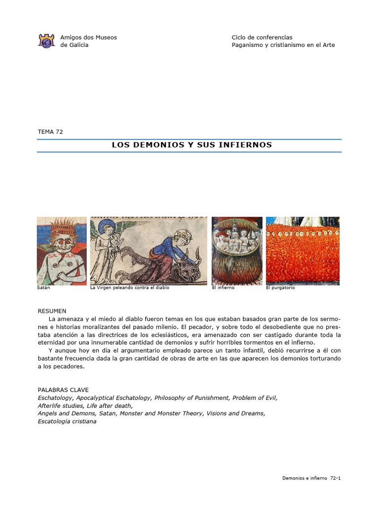 72 Los Demonios y Sus Infiernos Paganism | PDF | Satán | Demonios
