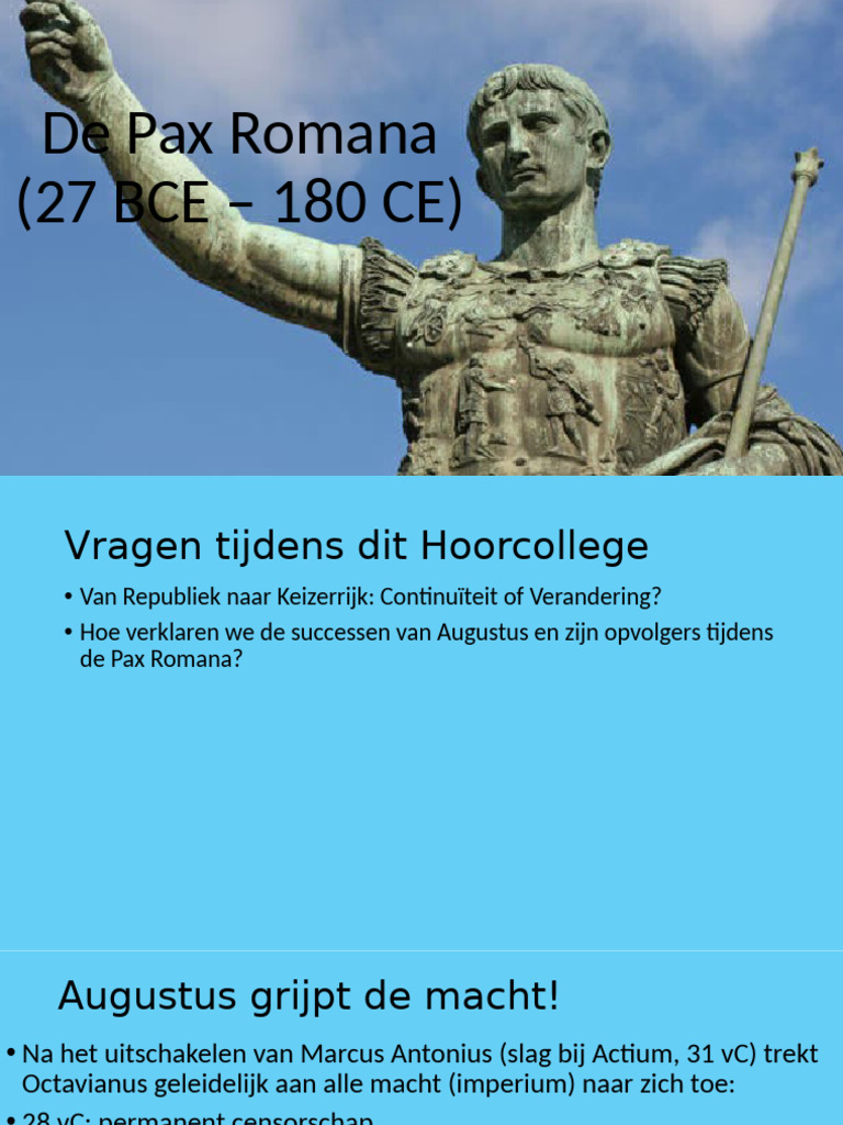 HC 4 Pax Romanum | PDF