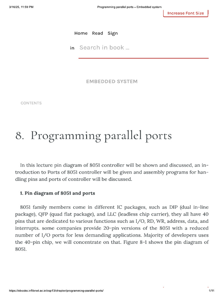 Programming Parallel Ports | PDF
