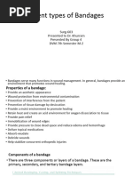 Mesalt Dressing Application Guide | PDF | Wound | Clinical Medicine