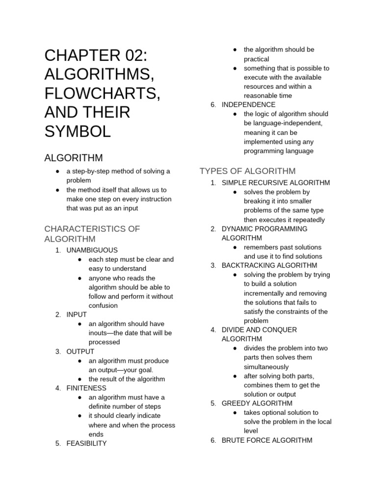 Foc1 Chapter 2 (1) | PDF | Algorithms | Computing