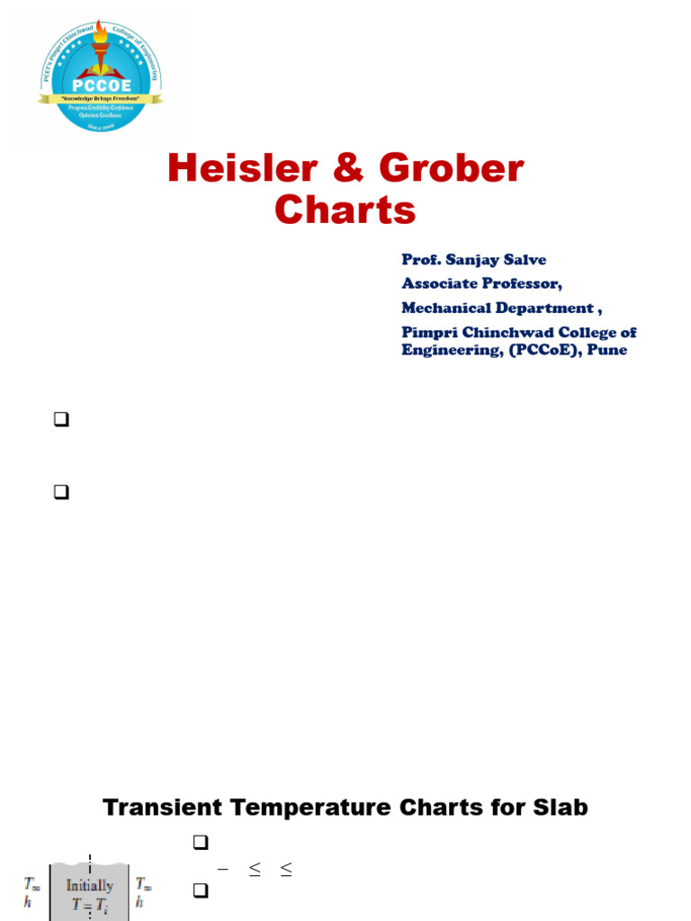 Unit 3 - Heisler and Grober Charts | PDF | Heat Transfer | Scientific ...