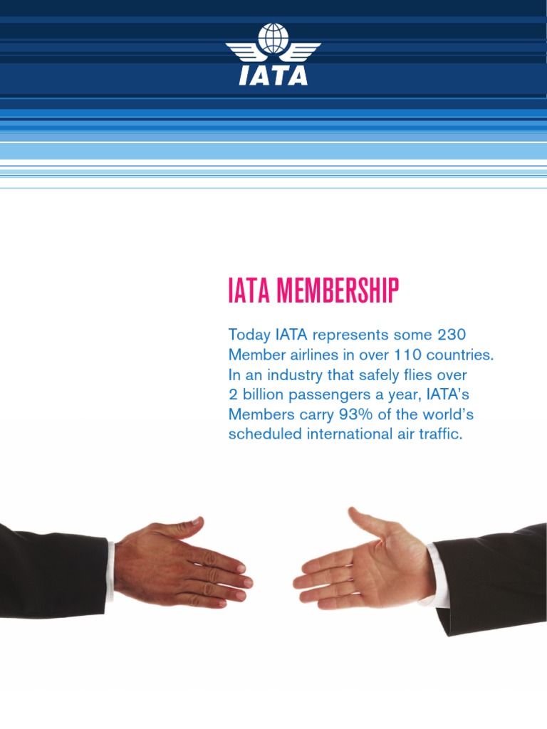 IATA Membership Benefits | PDF | Airlines | Fee