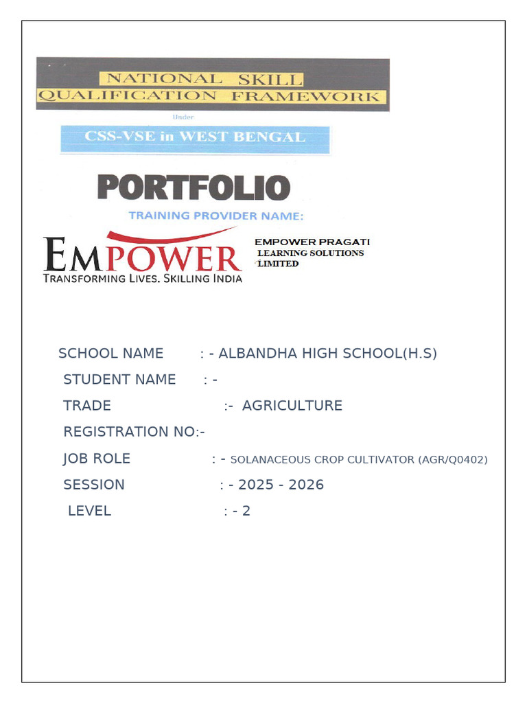 Portfolio First 2 Page | PDF