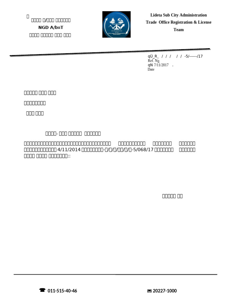 Letter Heade New 22 | PDF