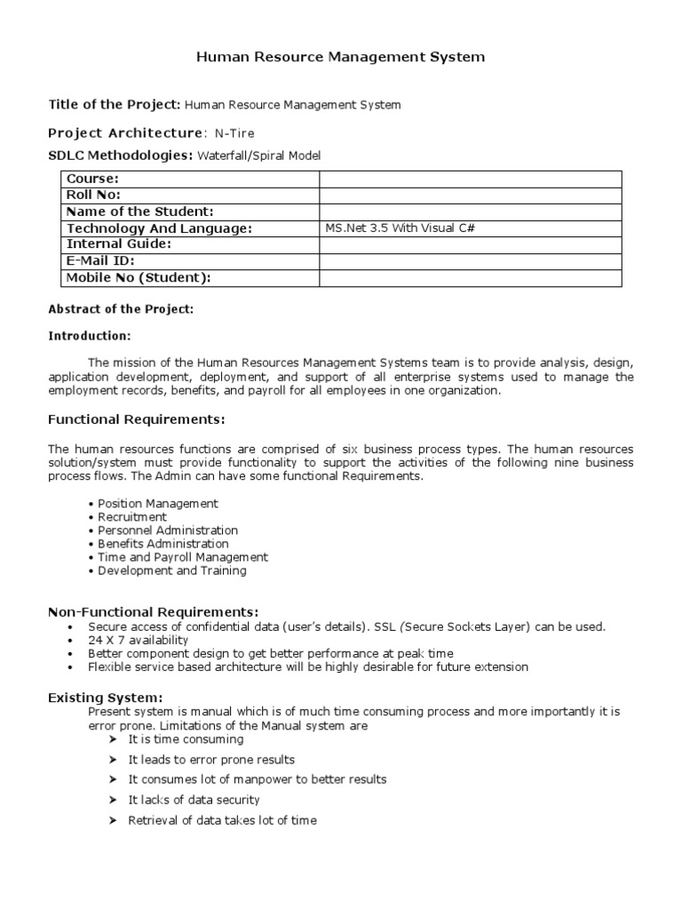 HRMS Abstract | PDF | Databases | Microsoft Sql Server
