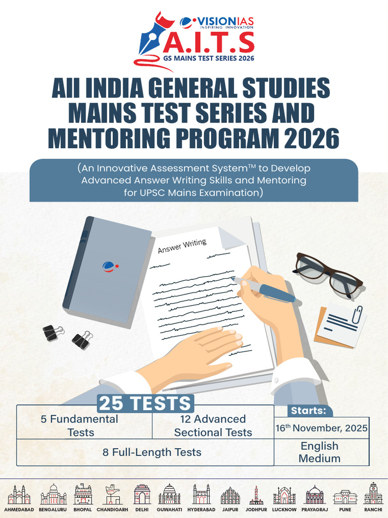 UPSC Mains Answer Writing Test Series 2026 | PDF | Mentorship | Economies