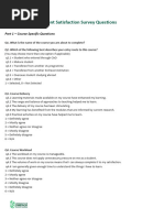 NSS 2024 Questionnaire Overview | PDF | Learning | Cognition