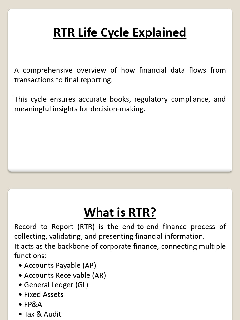 RTR Life Cycle 1767429887 | PDF | Expense | Accounts Payable