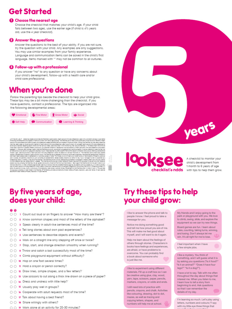 5y-EN | PDF | Child Care | Copyright