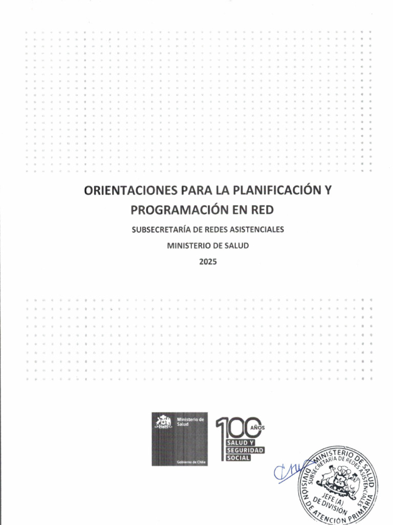 RES.-EXENTA-N°-196767-ORIENTACIONES-PARA-LA-PLANIFICACION-Y-PROGRAMACION-EN-RED- | PDF