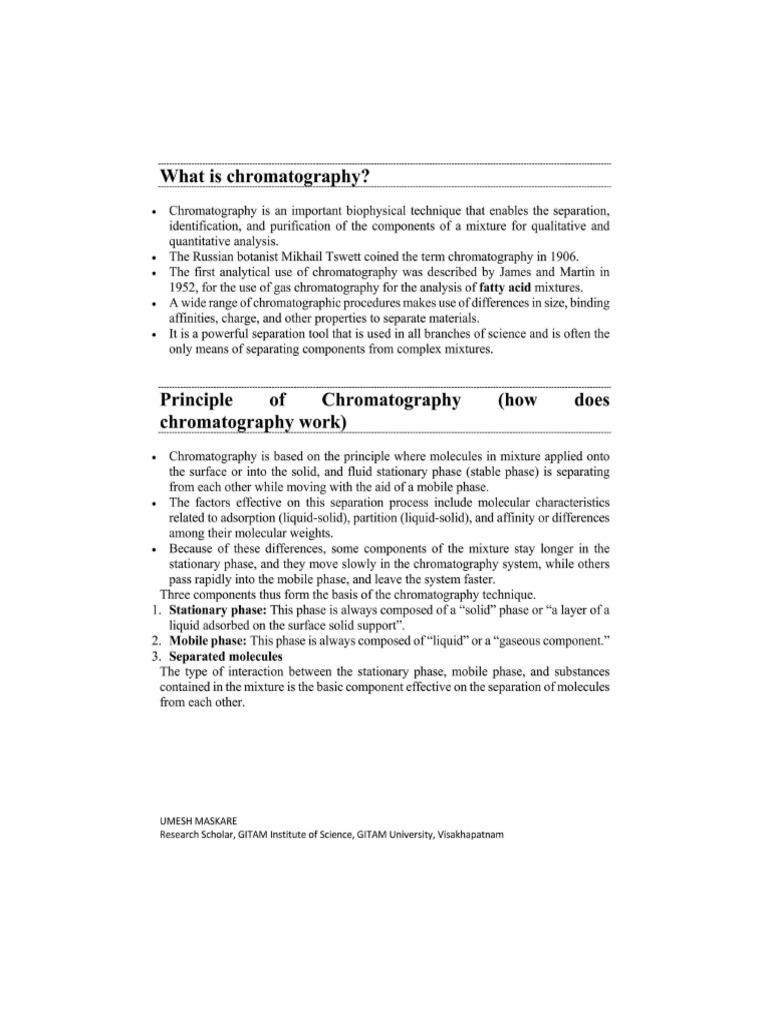 MPAT_UNIT4 | PDF | High Performance Liquid Chromatography | Gas ...
