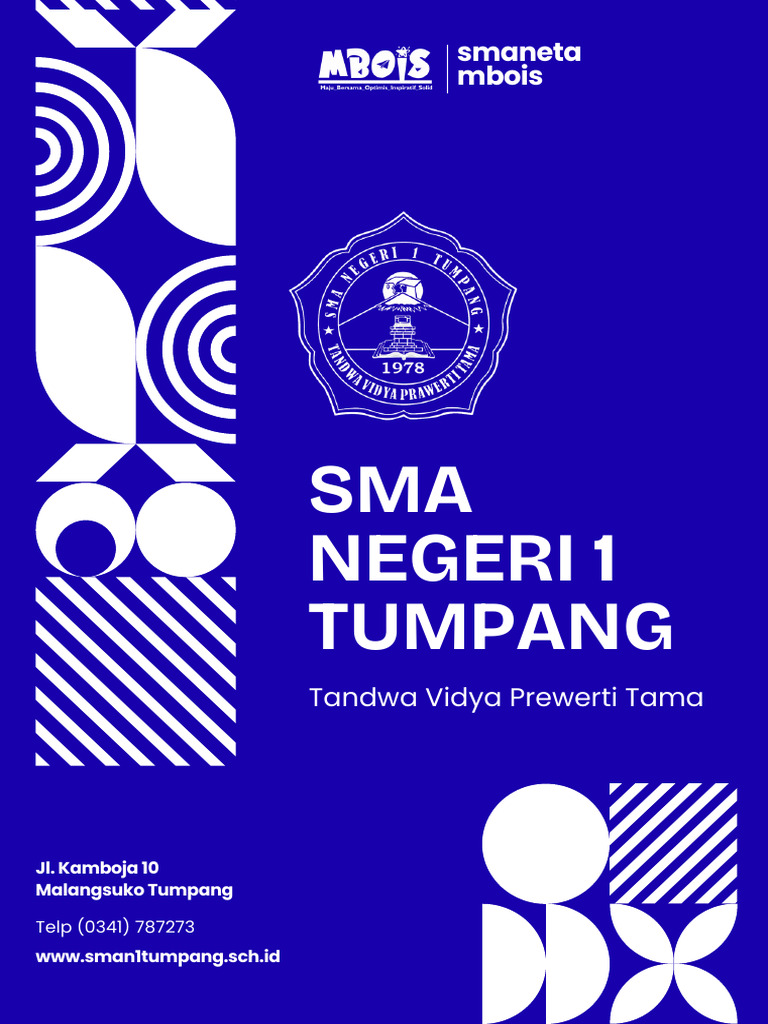 Blue Geometric Modern Project Proposal Cover A4 Document | PDF