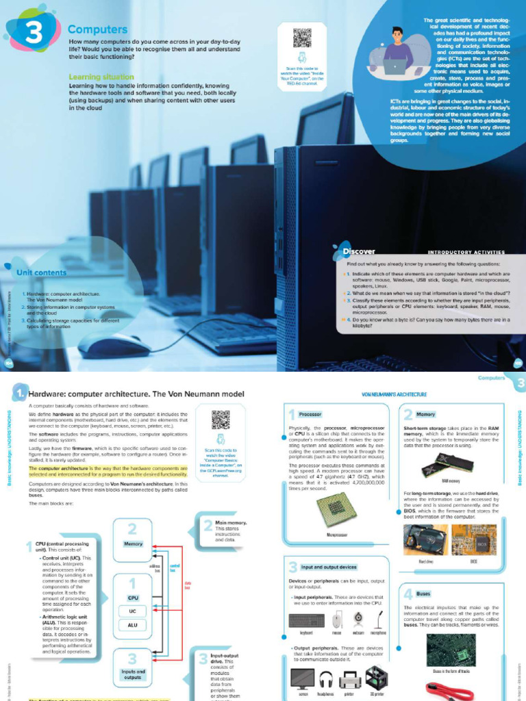 Unit 1. Computers | PDF